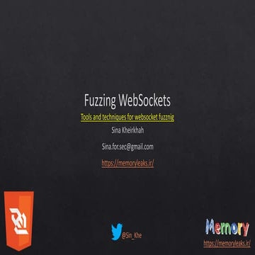 Attacking websockets | PPTX