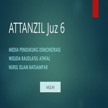 ATTANZIL Juz 6 memperbaiki bacaan arab.pptx