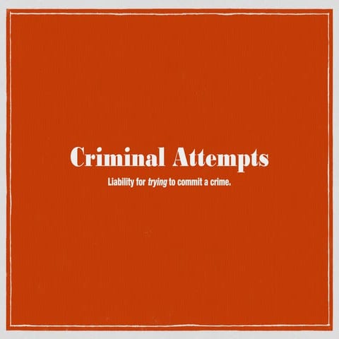 Criminal Attempts | PPT