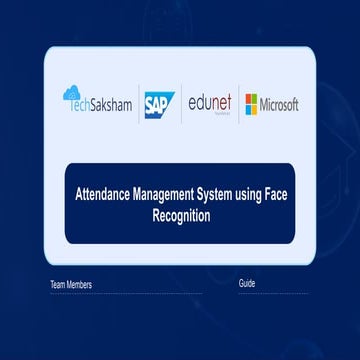 Attendance Management System using Face Recognition.pptx