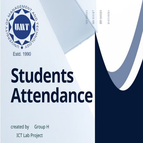 Attendance Presentation Project Excel.pptx