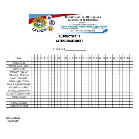 ATTENDANCE SHEET (AUTO 12).docx
