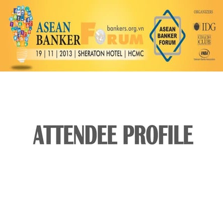 Attendee Profile ABF 2013 | PDF