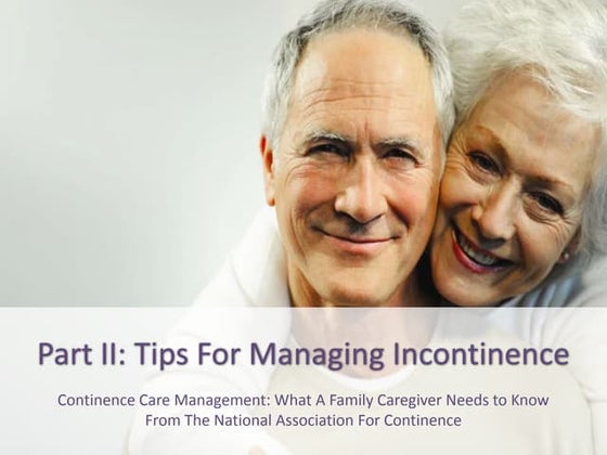 Incontinence in elderly | PPTX