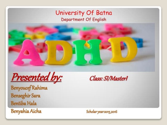 Understanding ADHD | PPT