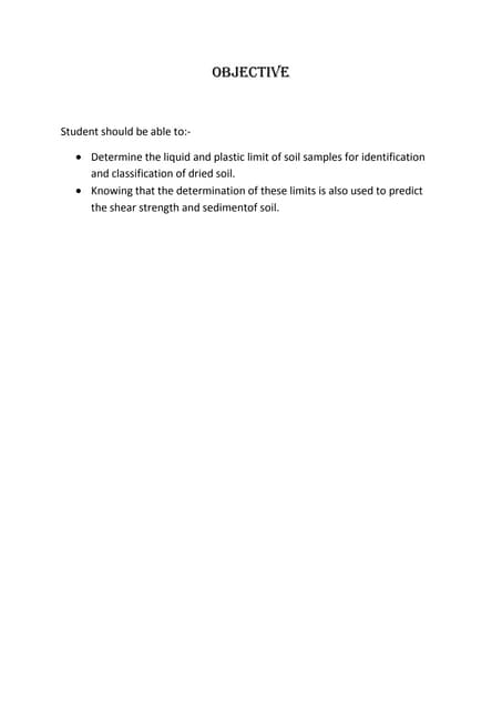 Geotechnical Engineering-I [Lec #9: Atterberg limits] | PPSX