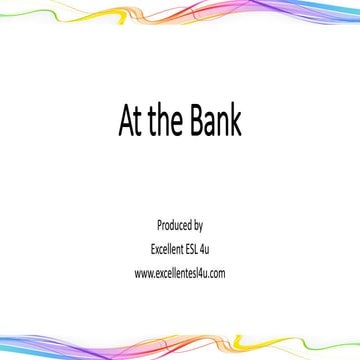 ESL at the bank flashcards | PDF | Credit Cards | Personal Debt