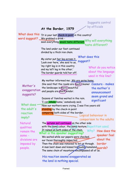 At the Border by Choman Hardi