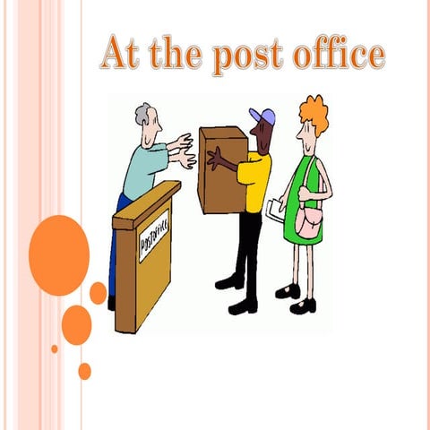 At the post office | PPT | Stamps and Coins | Collecting