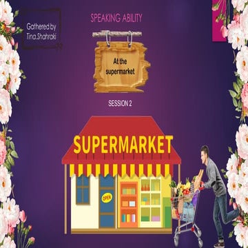 at the super market - vocabulary and expressions.pptx