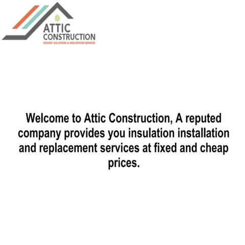Attic construction company | PPT
