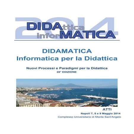 Atti Didamatica 2014 | PDF