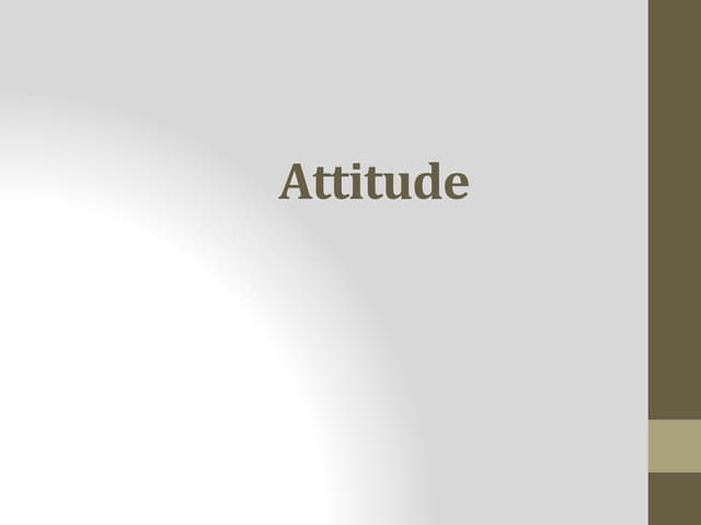 4 Persuasion and Attitude Change | PPTX