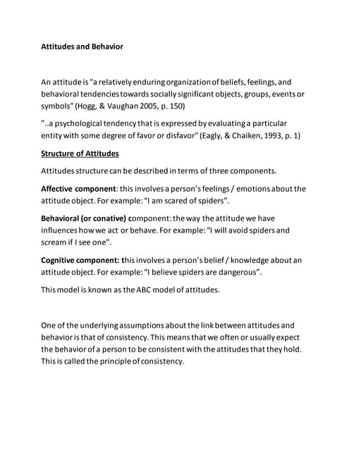 Attitude | PPT