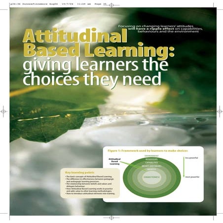 Attitudinal based learning | PDF