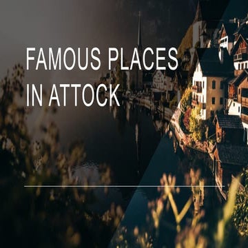 Famous Places in Attock | PPTX | Sikhism | Religion & Spirituality