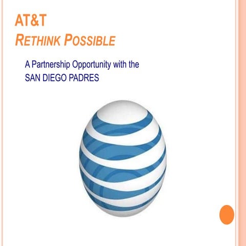 AT&T Padres Sponsorship | PPTX