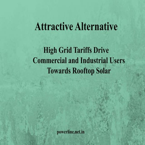 Attractive Alternative - High grid tariffs drive commercial and ...