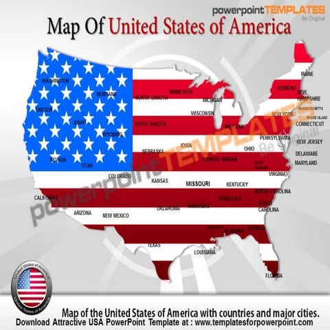 Attractive USA PowerPoint Template - Templates For PowerPoint | PPT