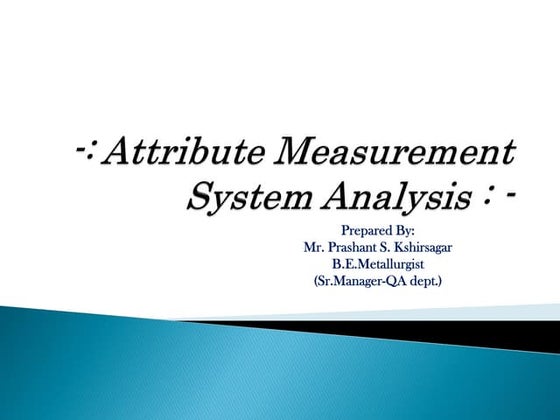 10. measurement system analysis (msa) | PPT