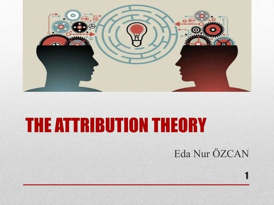 Kelley’s theory of attribution | PPTX | Science