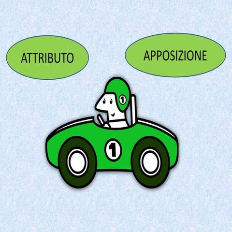 Attributo apposizione1 | PPTX