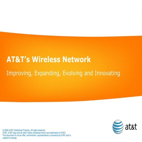 At&t wireless network customer&training | PPT | Phone Services | Home ...