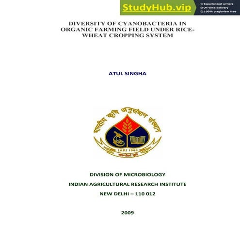 Atul Singha Ph.D. Thesis (Except Results Discussion | PDF