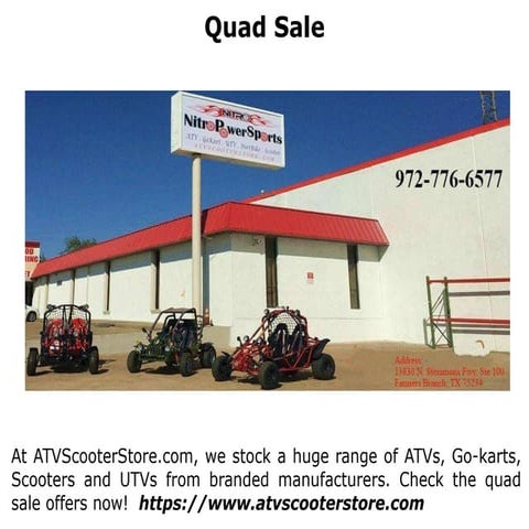 Quad Sale | PPTX