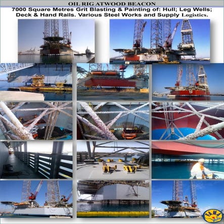 Fama Group: Atwood Beacon oil rig repair | PDF | Sailing | Sports