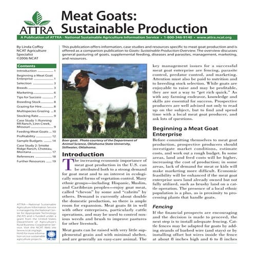 Goat management | PPTX