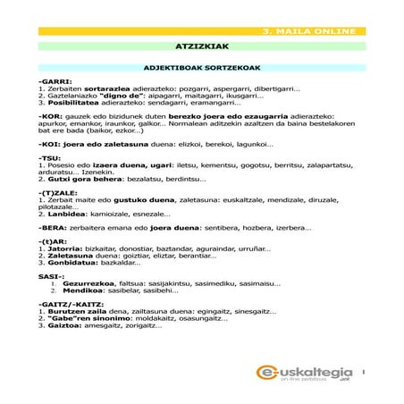 Atzizkiak | PDF