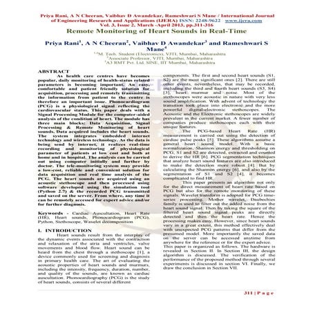Phonocardiogram Based Diagnosis Using Machine Learning : Parametric Estimation with Multivariant ...
