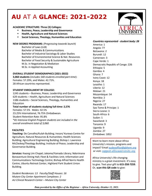 Post-Conflict Reconciliation and Reconstruction in Africa | PPTX