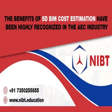 The Benefits of 5D BIM Cost Estimation | PDF