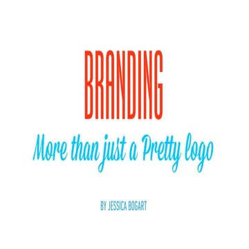 Au branding class_jbogart_share2 | PDF