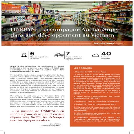 One page Linkbynet presentation | PDF