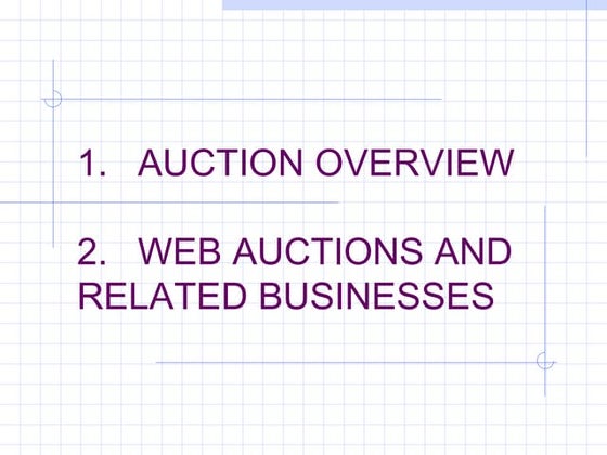 Reverse Auction | PPT