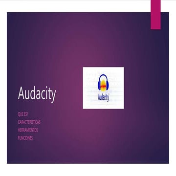 Audacity | PPTX
