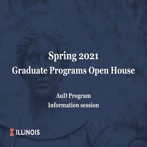 AuD admitted student open house spring 2021 | PPT