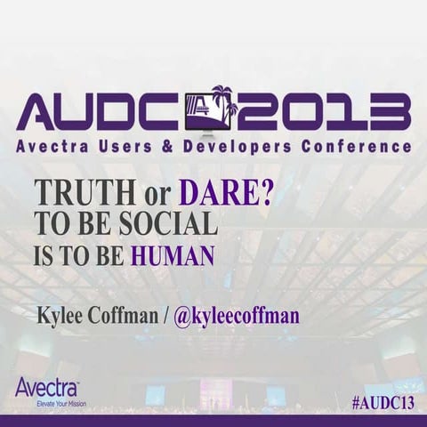AUDC: Truth or Dare | PPT