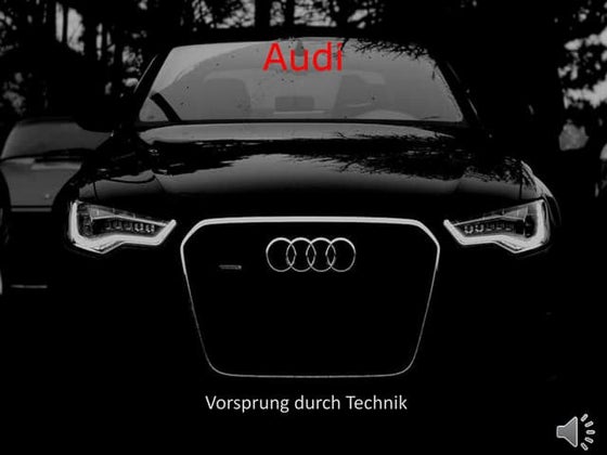 Audi presentation | PPT