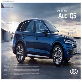 New Audi Q5 Brochure - India | PDF | Luxury Cars | Auto Type