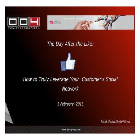 How to Truly Leverage Your Customer‘s Social Network | PDF | Social ...