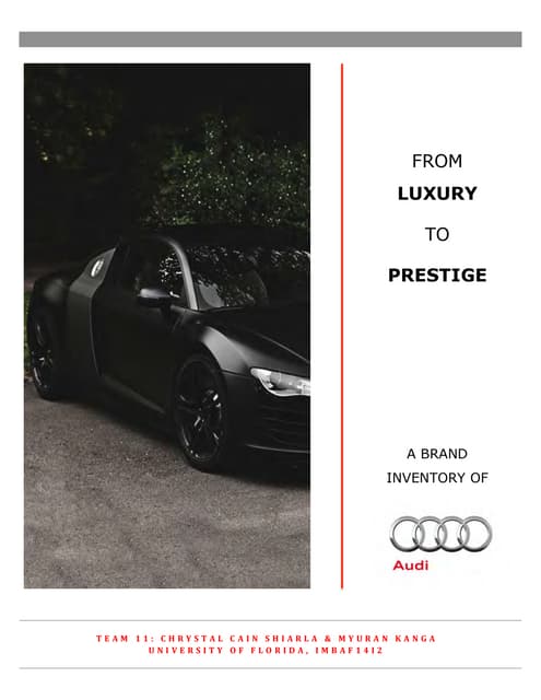 Audi presentation | PPT