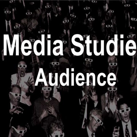Media Studies Audience | PPTX