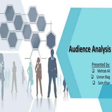Audience analysis | PPTX