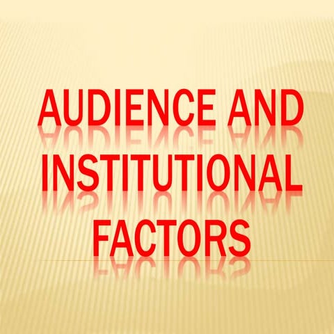 Issues facing the media | PPTX