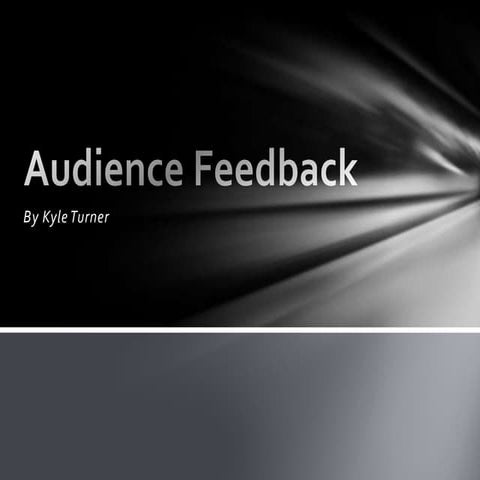 Audience feedback | PPTX
