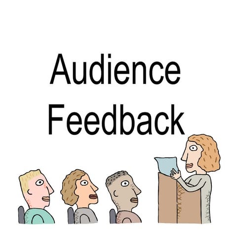 Audience feedback | PPTX